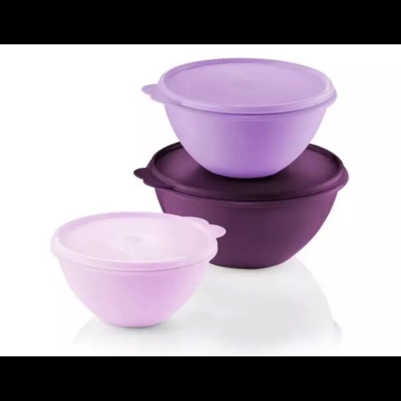 Tupperware | Kitchen | Tupperware Classic Wonderlier Bowl 3 Pc Set With ...